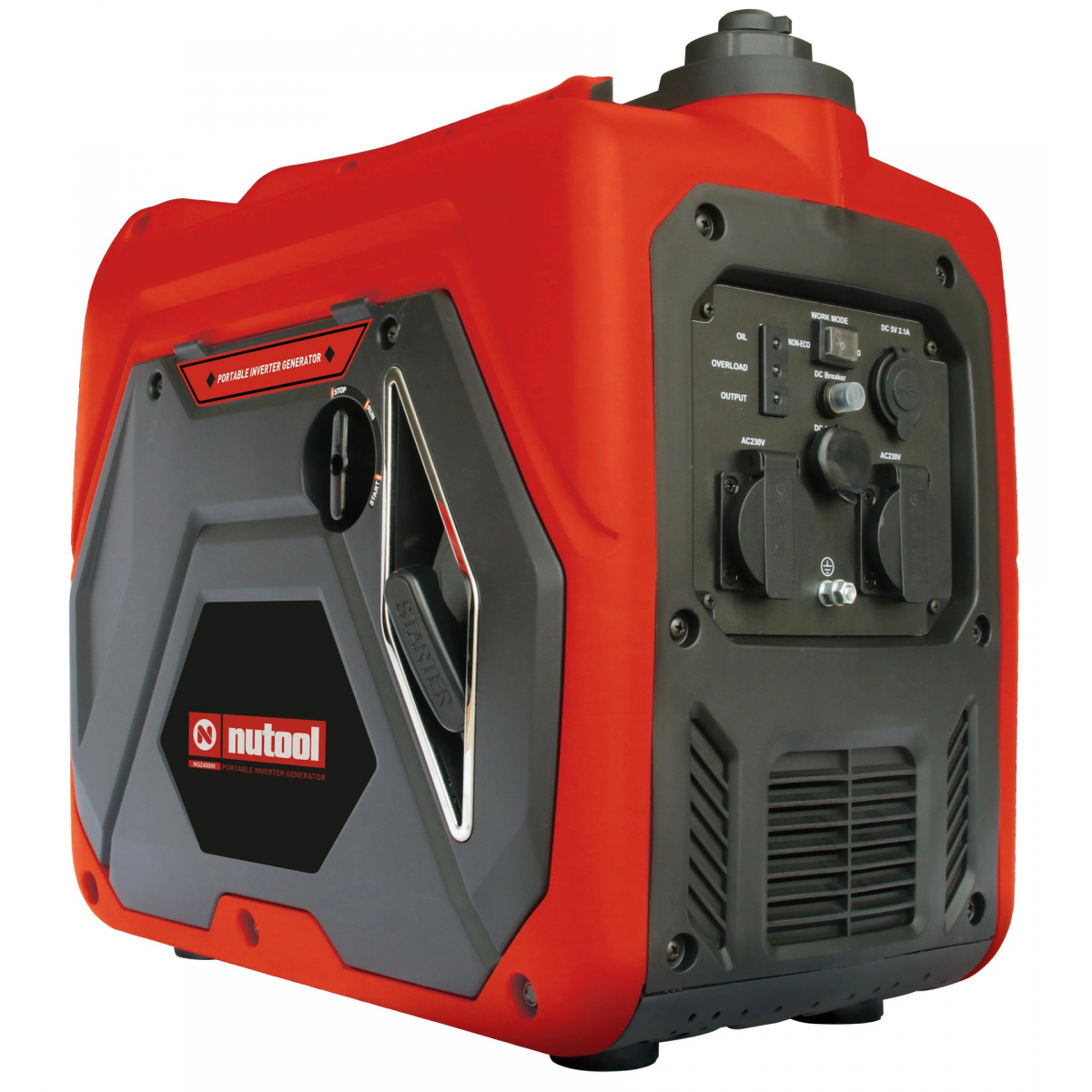 Gerador silencioso 3500w 4T refª NG4000IN NuTool - NG4000IN - Ferramentaspro