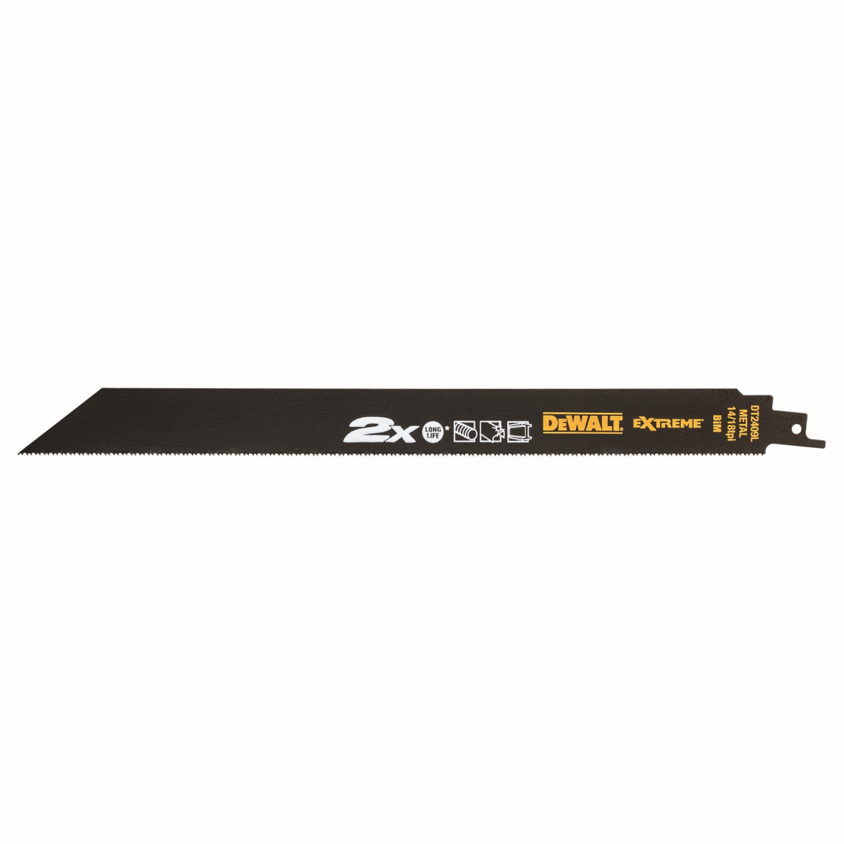 Lâmina de serra sabre bi-metal Extreme 2X - 305mm - 14/18 refª DT2409L ...