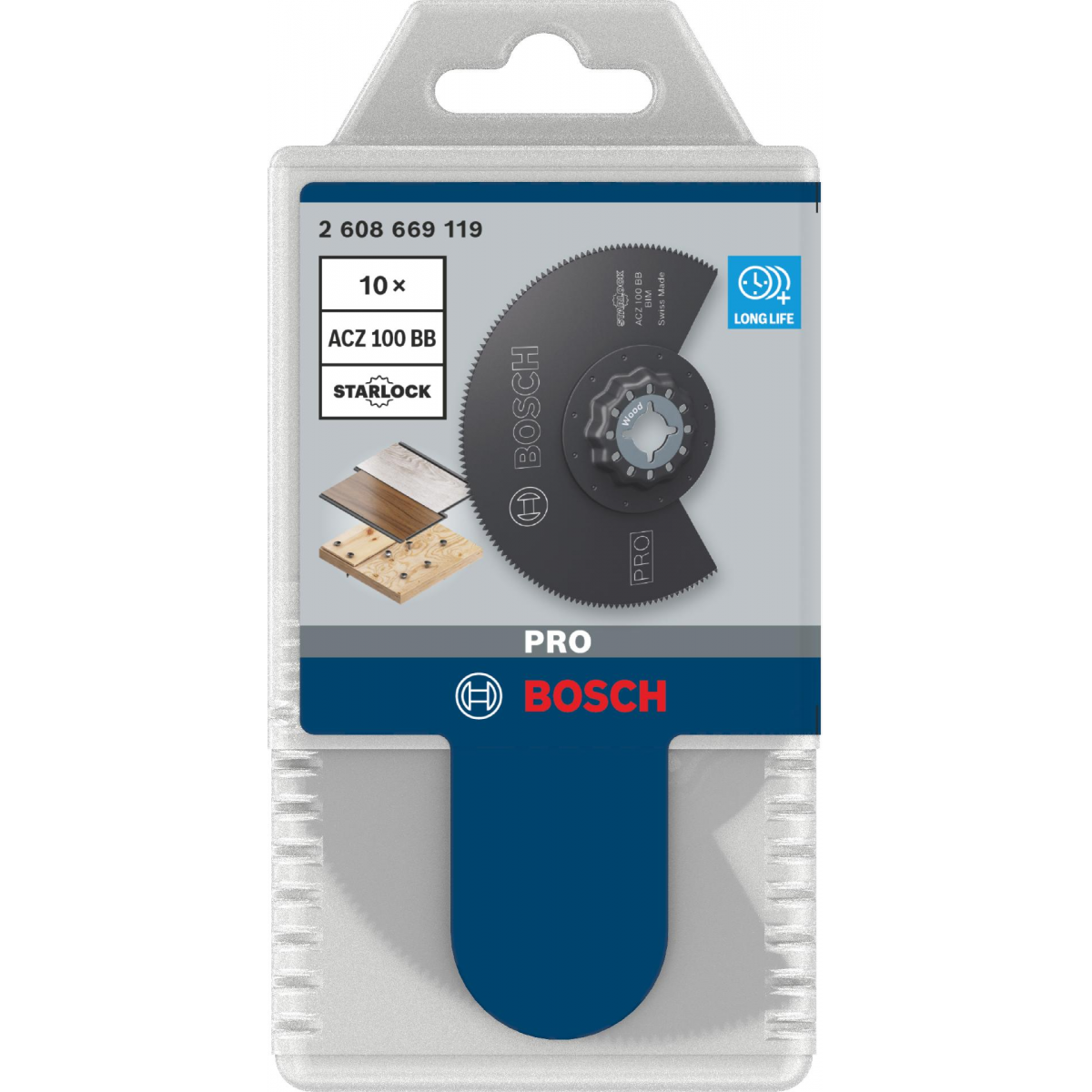 Acessórios de multiferramenta Lâmina de segmento PRO ACZ 100 BB, 100 mm ...