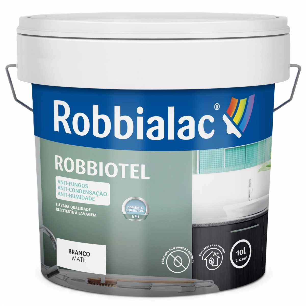 Robbiotel branco mate 10L refª 065-0001 ROBBIALAC - 065-0001_10L ...