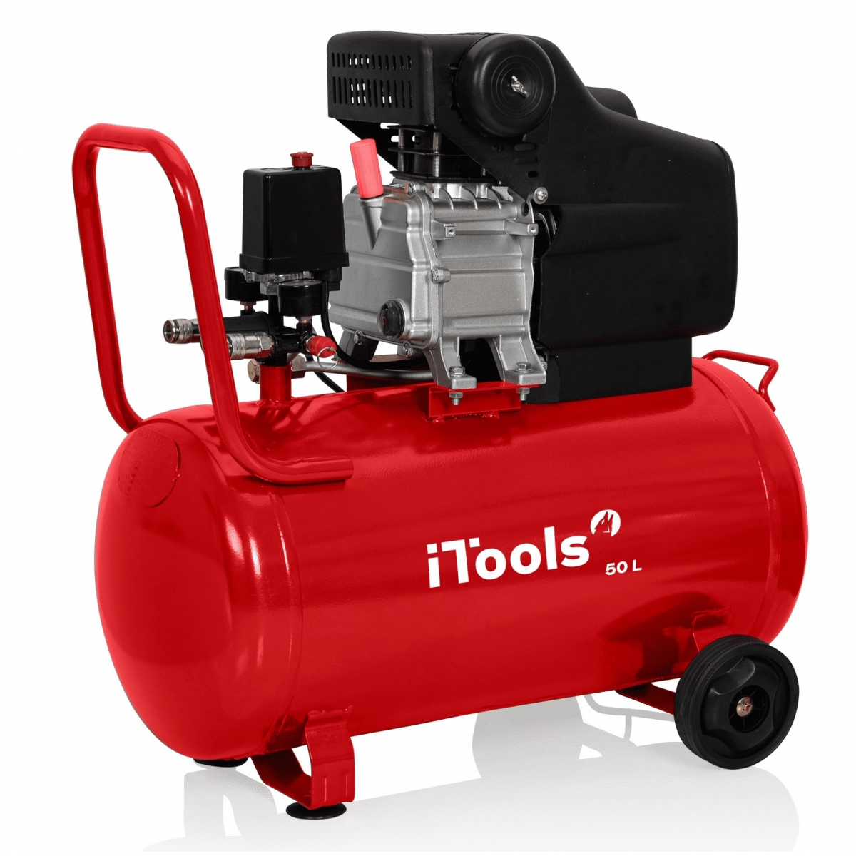 Compressor 50L 2cv a óleo [ITCO50EC] iTools - ITCO50EC - Ferramentaspro