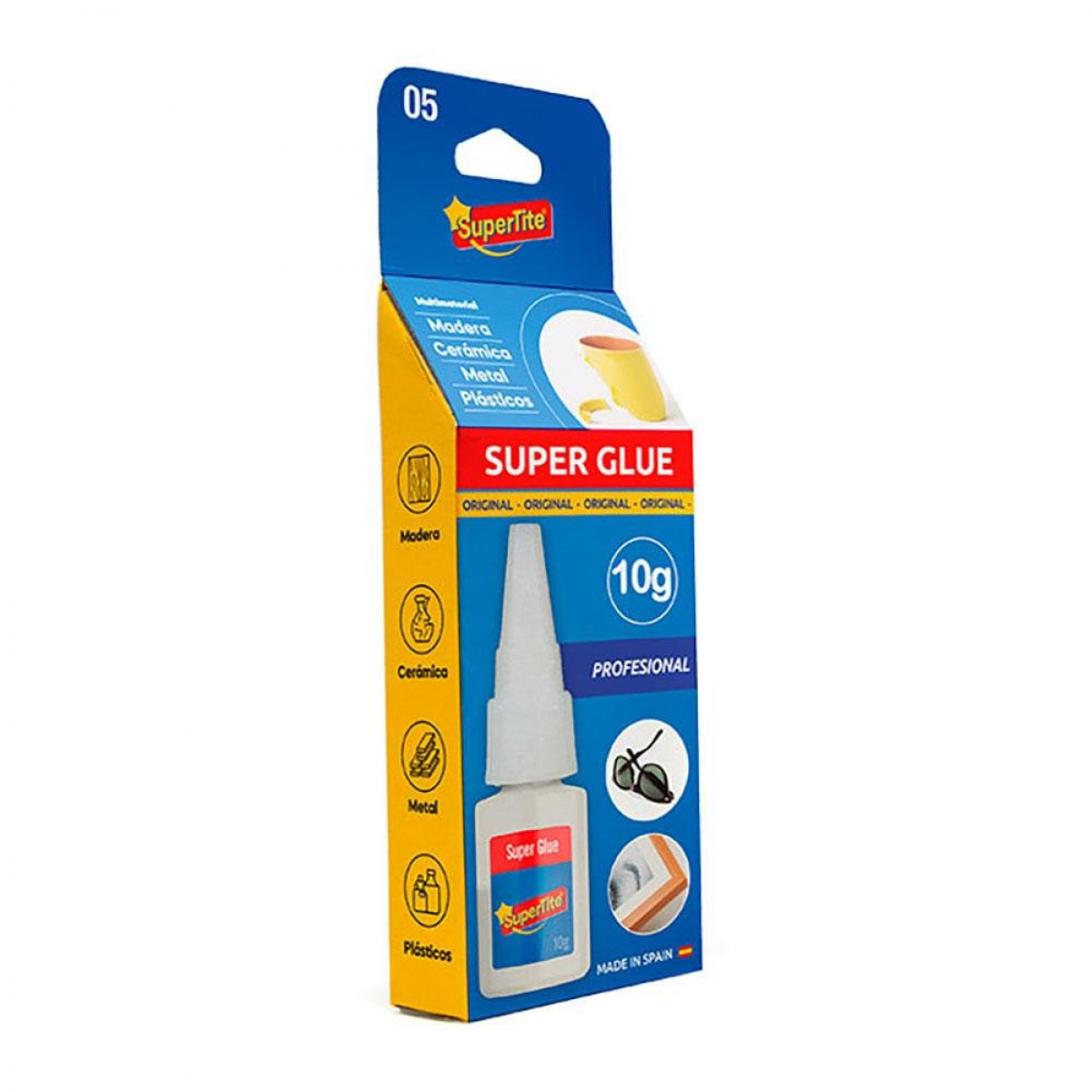 Super cola blister 10g 2405 refª 47708 SUPERTITE - E47708 | Ferramentaspro