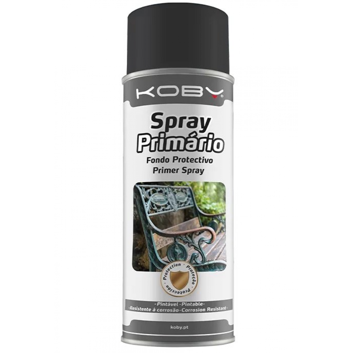 SPRAY PRIMÁRIO CINZA KOBY - 600001061500006 | Ferramentaspro