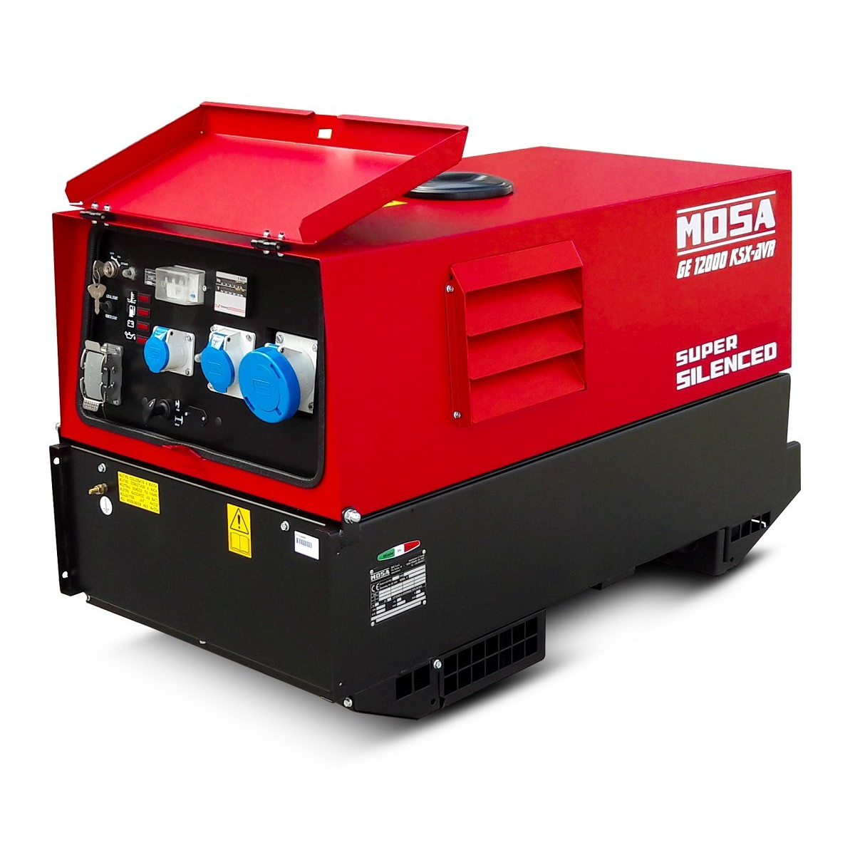 GERADOR INSONORIZADO GE-12000 KSX AVR DIESEL KOHLER KD477/2 REF ...