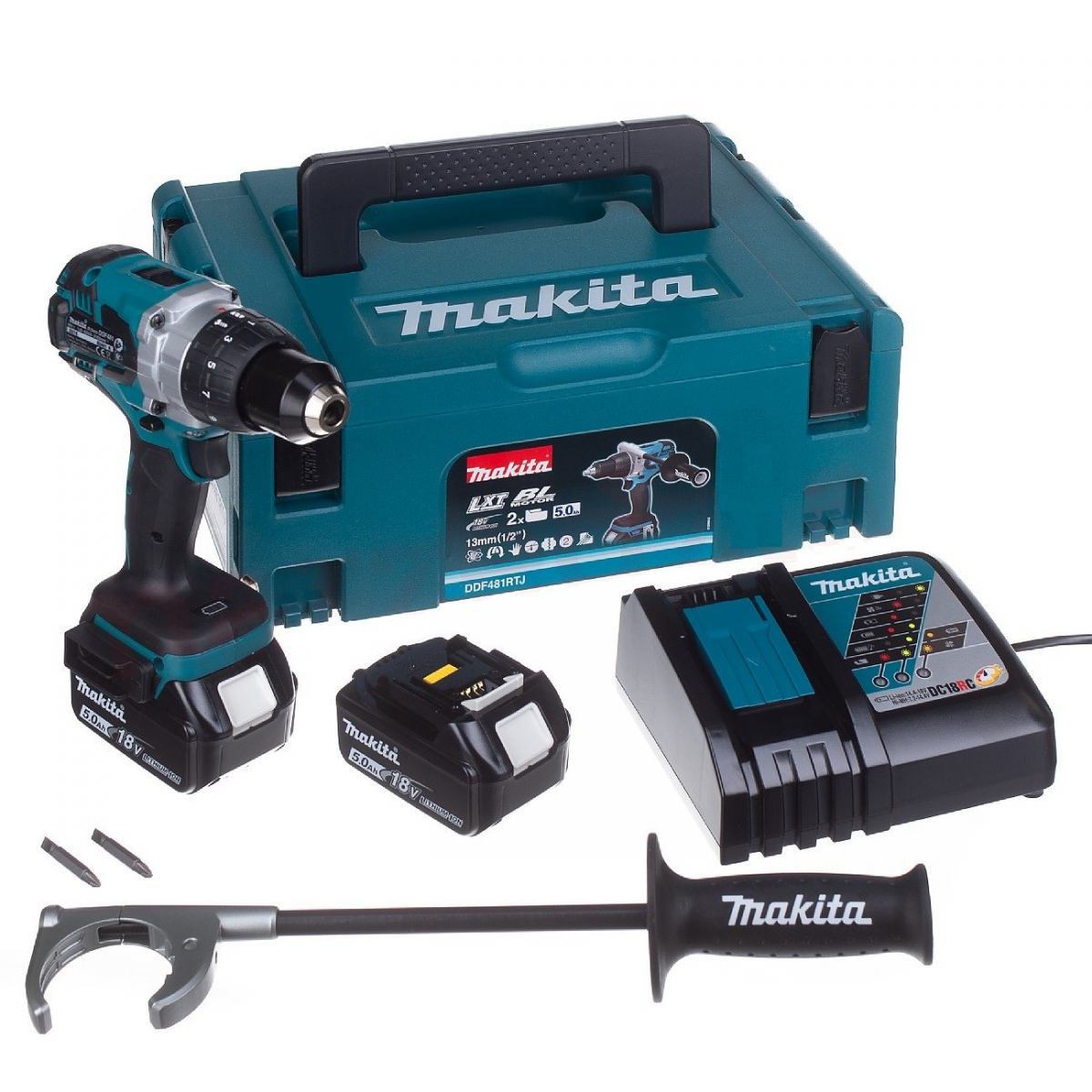 Aparafusadora s/percussão BL 18V LXT 115 DDF481RTJ Makita - DDF481RTJ ...