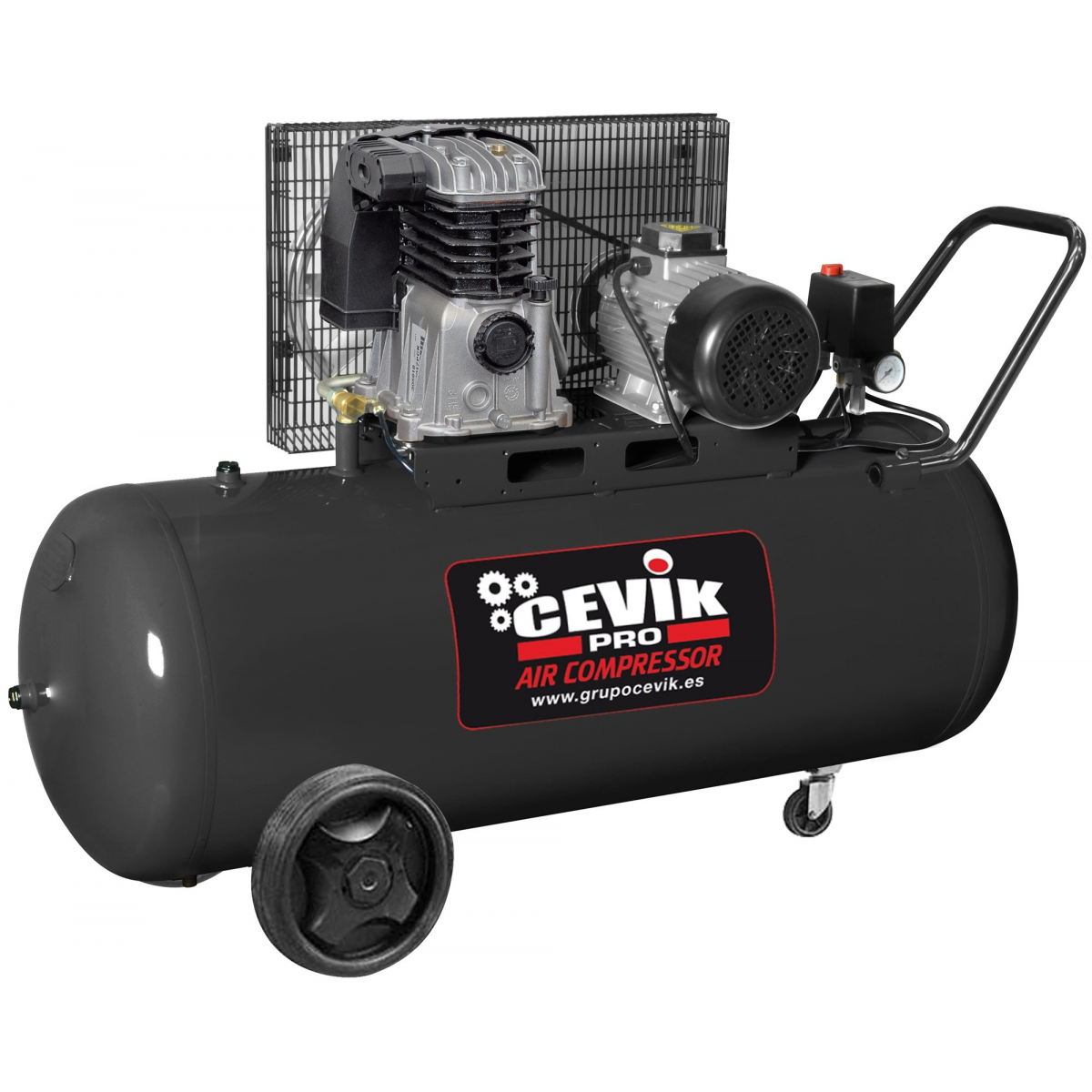 Compressor 400V- 3Hp- 150L- 10 Bar- 365L/min Refª CA-PRO150-3TF Cevik ...