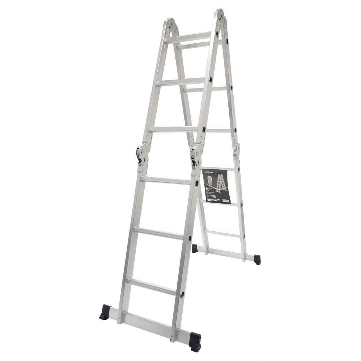 Escada-Mhw-Multi Articulada 3x4 refª 10085 MADER - 10085 - Ferramentaspro