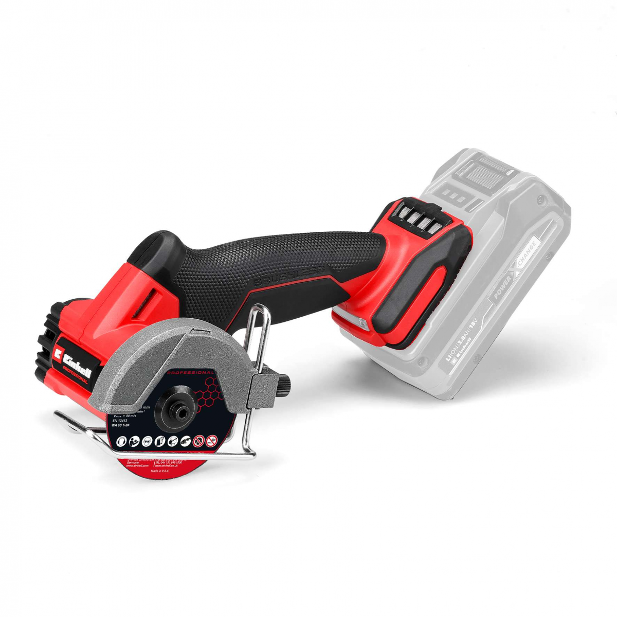 Mini rebarbadora de corte a bateria TP-CO 18/76-C Li BL - Solo (sem ...