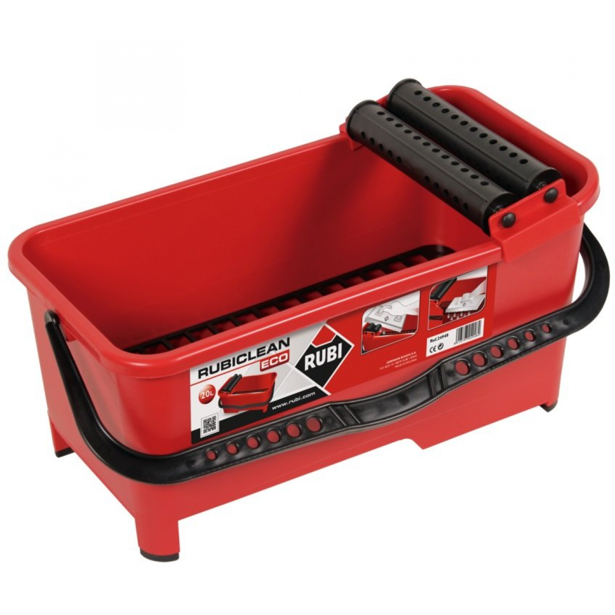 Balde Rubiclean Eco 20L Refª 24948 Rubi - R24948 | Ferramentaspro