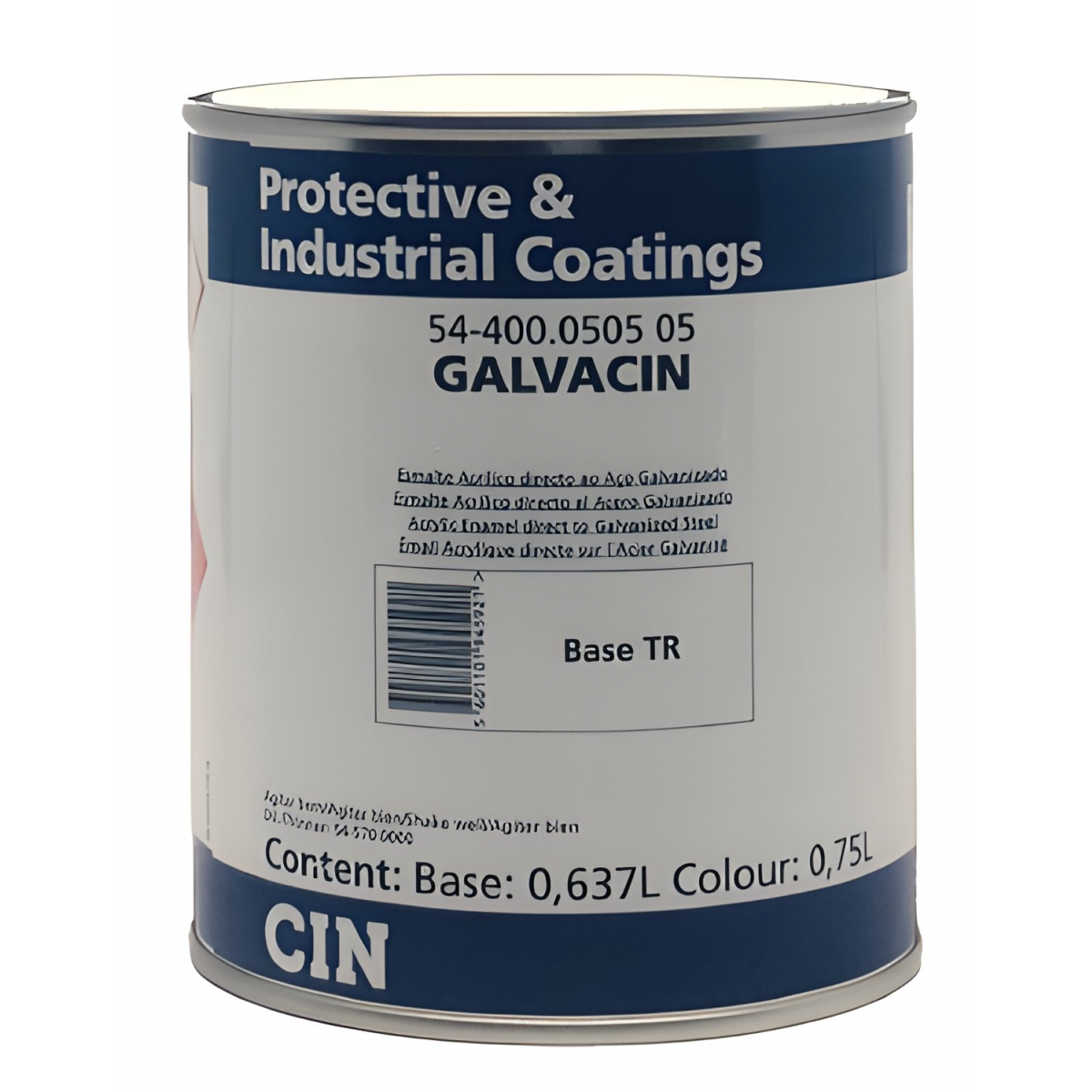 Esmalte acrilico Galvacin 4L (Ral 9010) refª 54-400 Cin - A54400050708 ...