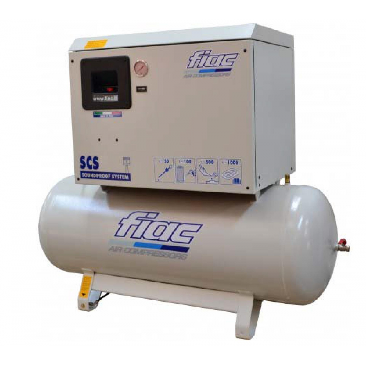 Compressor Inson Scs 958/300 7,5 Hp 10 Bar Refª 356727 Fiac - 356727 ...