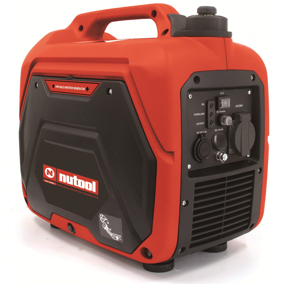 Gerador silencioso 1100w 4T refª NG1300IN NuTool - NG1300IN ...
