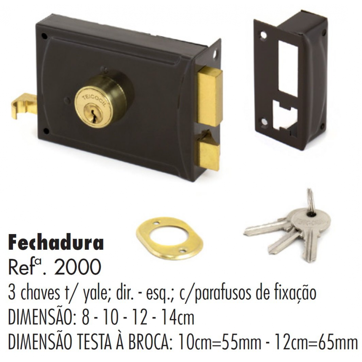 FECH TEICO REF2000X14DTA - 5607574129660 - Ferramentaspro