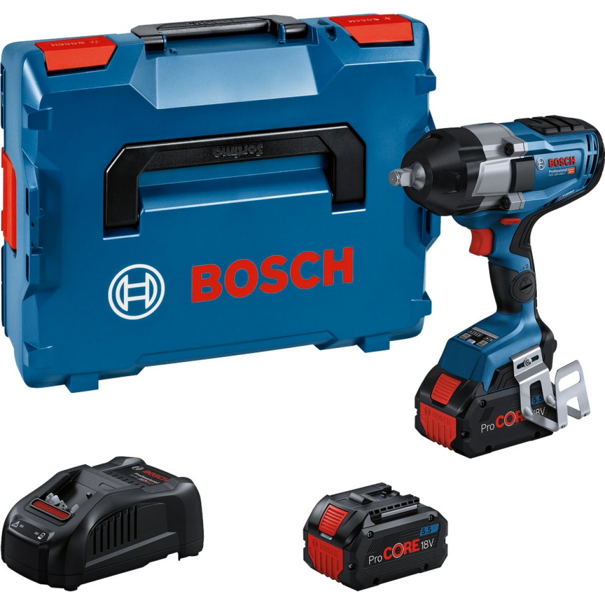 Chave de impacto sem fio GDS 18V-1000 C refª 06019J8003 BOSCH - 0.601.9J8.003 - Ferramentaspro