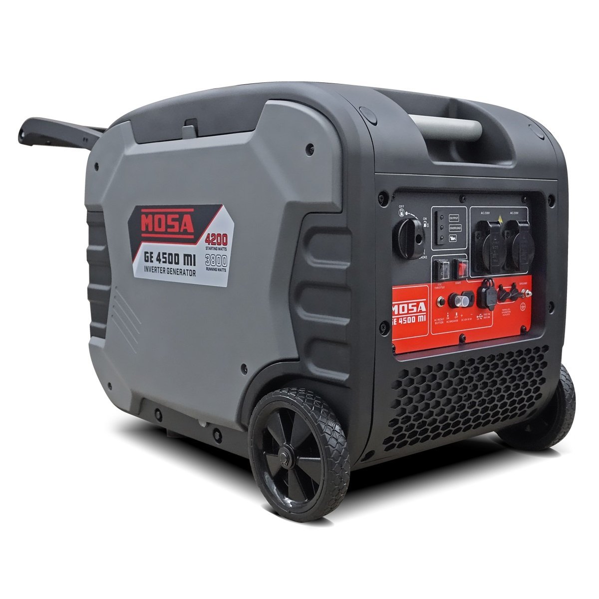Gerador insonorizado GE-4500 MI 223cc gasolina MOSA - GE-4500_MI ...