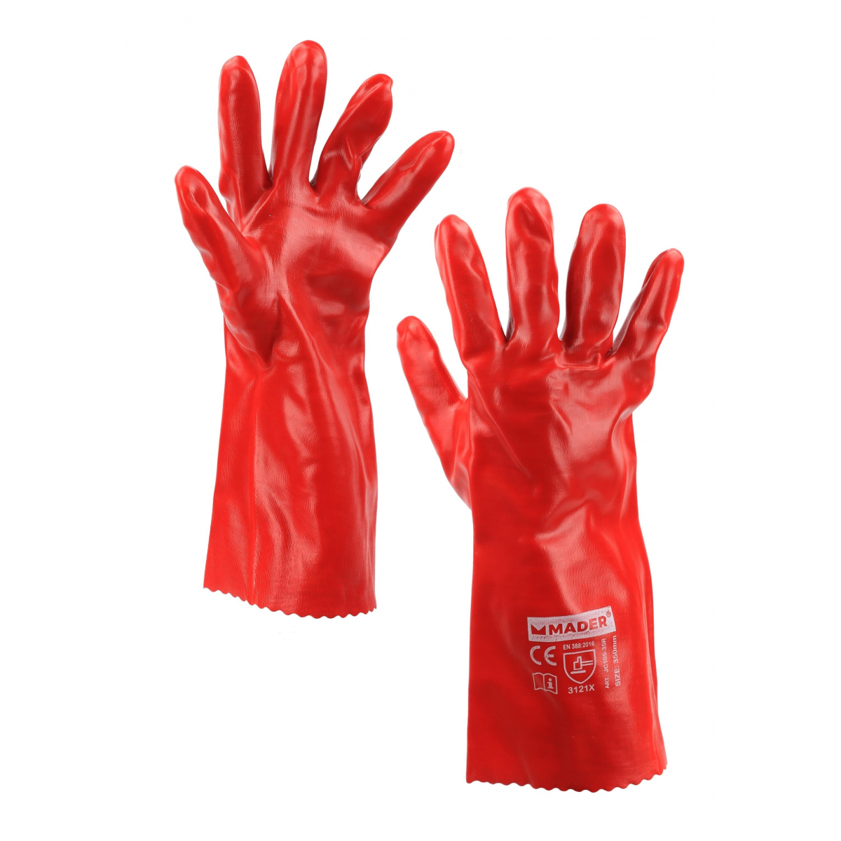 Luvas de Proteção, PVC, 350mm ref. 31249 MADER - 31249 | Ferramentaspro