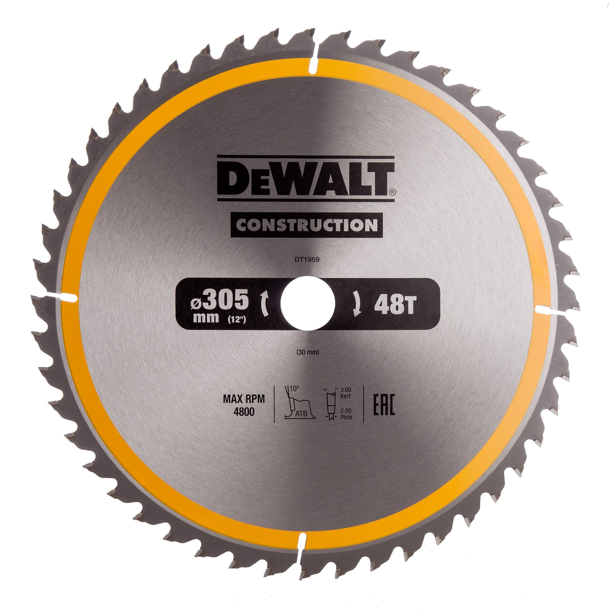 Folha para construção 216x30mm 40D refª DT1953-QZ DEWALT - DT1953-QZ ...