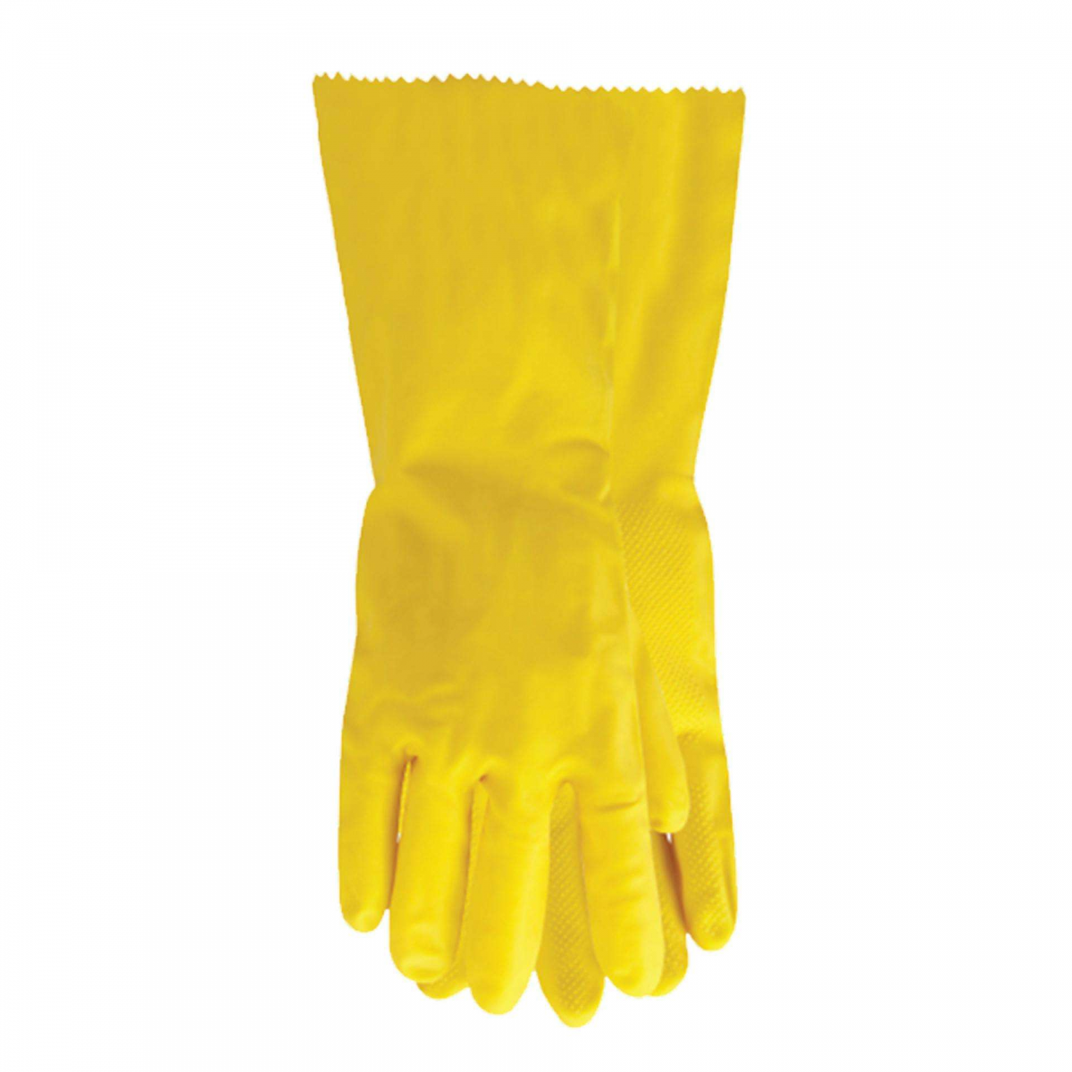 Luva Latex Menage Amarela T9 L refª FLLMA9L FLUX - FLLMA9L - Ferramentaspro